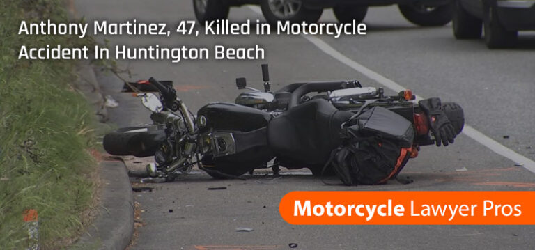 Anthony Martinez Killed In Motorcycle Crash In Huntington Beach